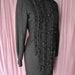 Steve Fabrikant Tuxedo Dress / Vintage Tuxedo Dress / Fits S / Silk ...
