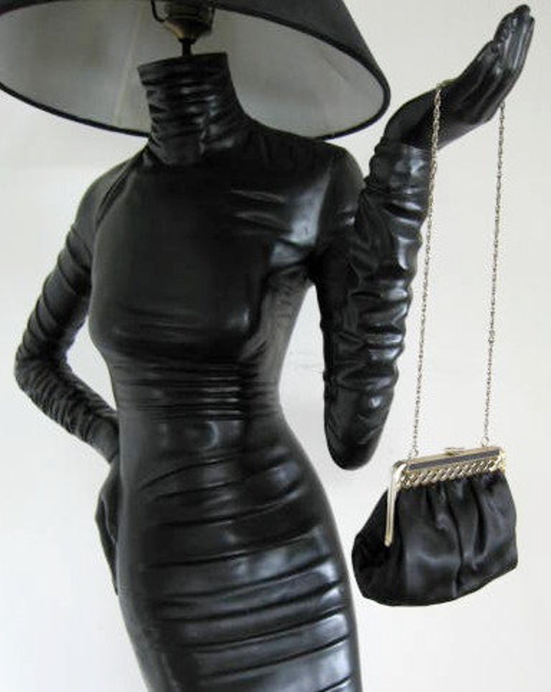 MOD LEWISETTE Vintage 60s Purse / 60s MOD Satin Shoulder Bag /vintage ...