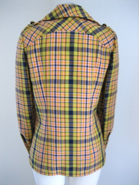 Adolfo Jacket / Vintage 60s Adolfo Jacket / Mod Adolfo Jacket / Fits XS ...
