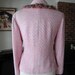 Anne Dee Goldin Tweed Jacket / Fits M / Pink Tweed Jacket / Fringed ...