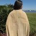 Etched Suede Cape / Vintage Suede Cape / 60s Suede Cape / OSFM / Hippie ...