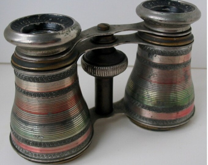 ANTIQUE French BINOCULARS Opera Glasses STEAMPUNK - Etsy