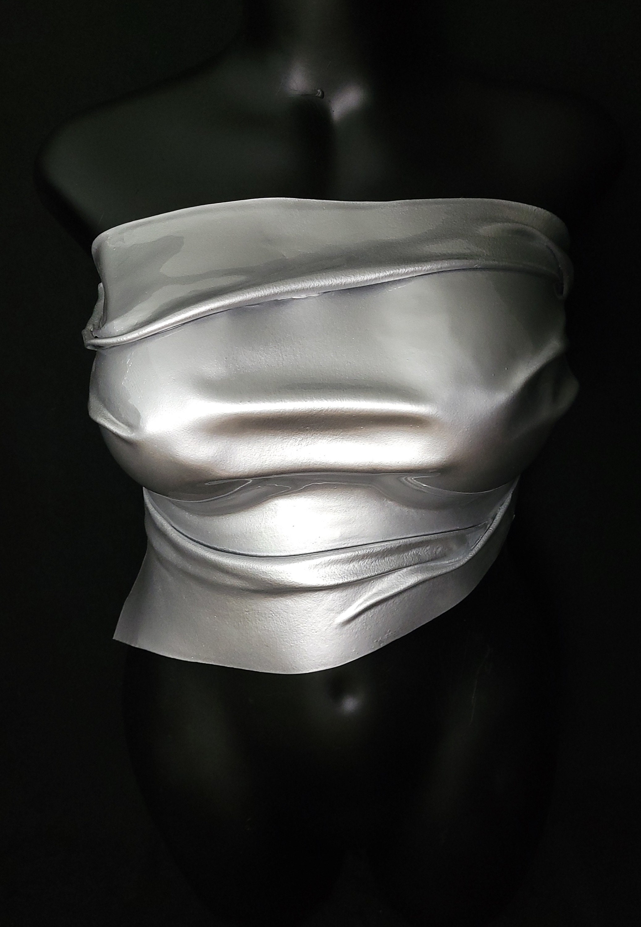 Fuller Size Armored Chrome Chest Plate for Women - Etsy