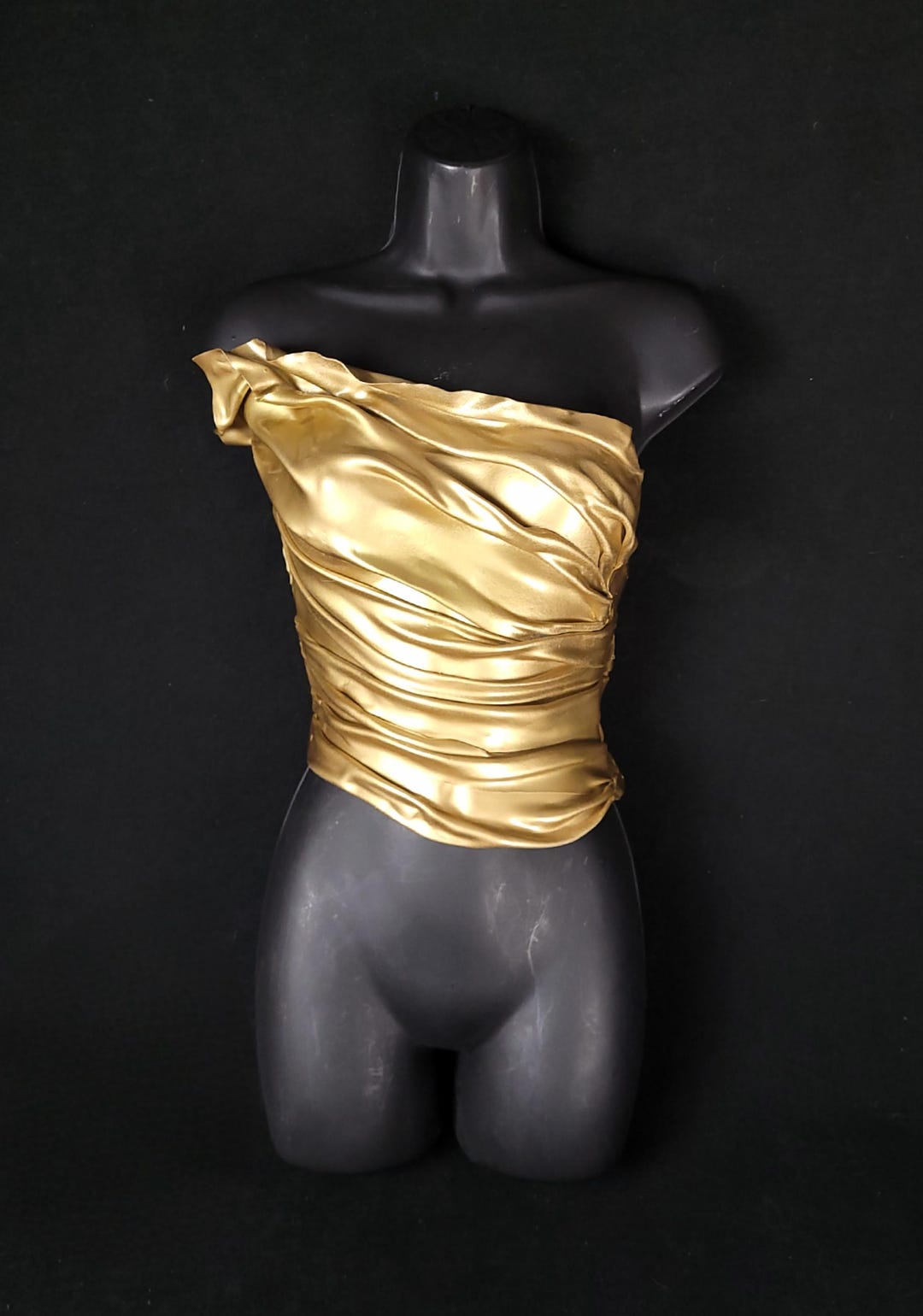 Goldsmith Sculpted Body Armor Style Top - Etsy