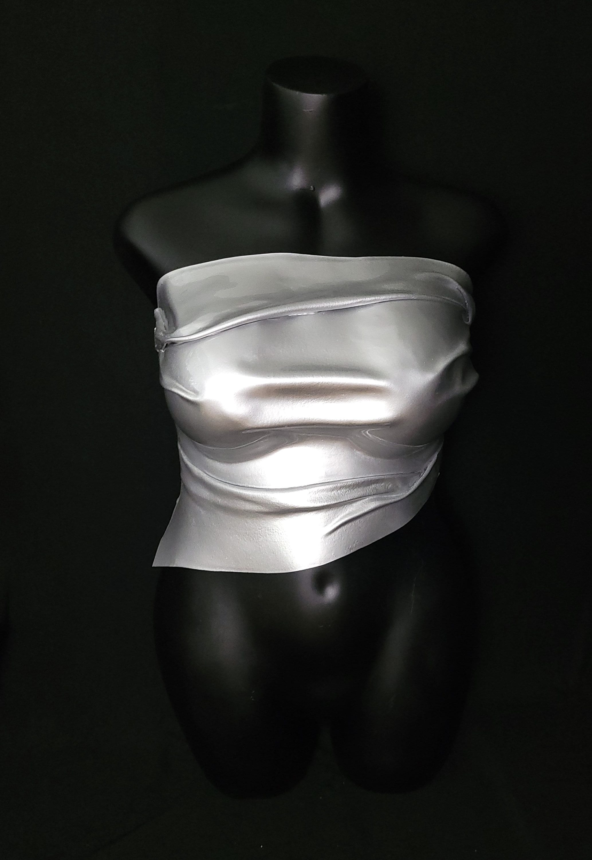Fuller Size Armored Chrome Chest Plate for Women - Etsy