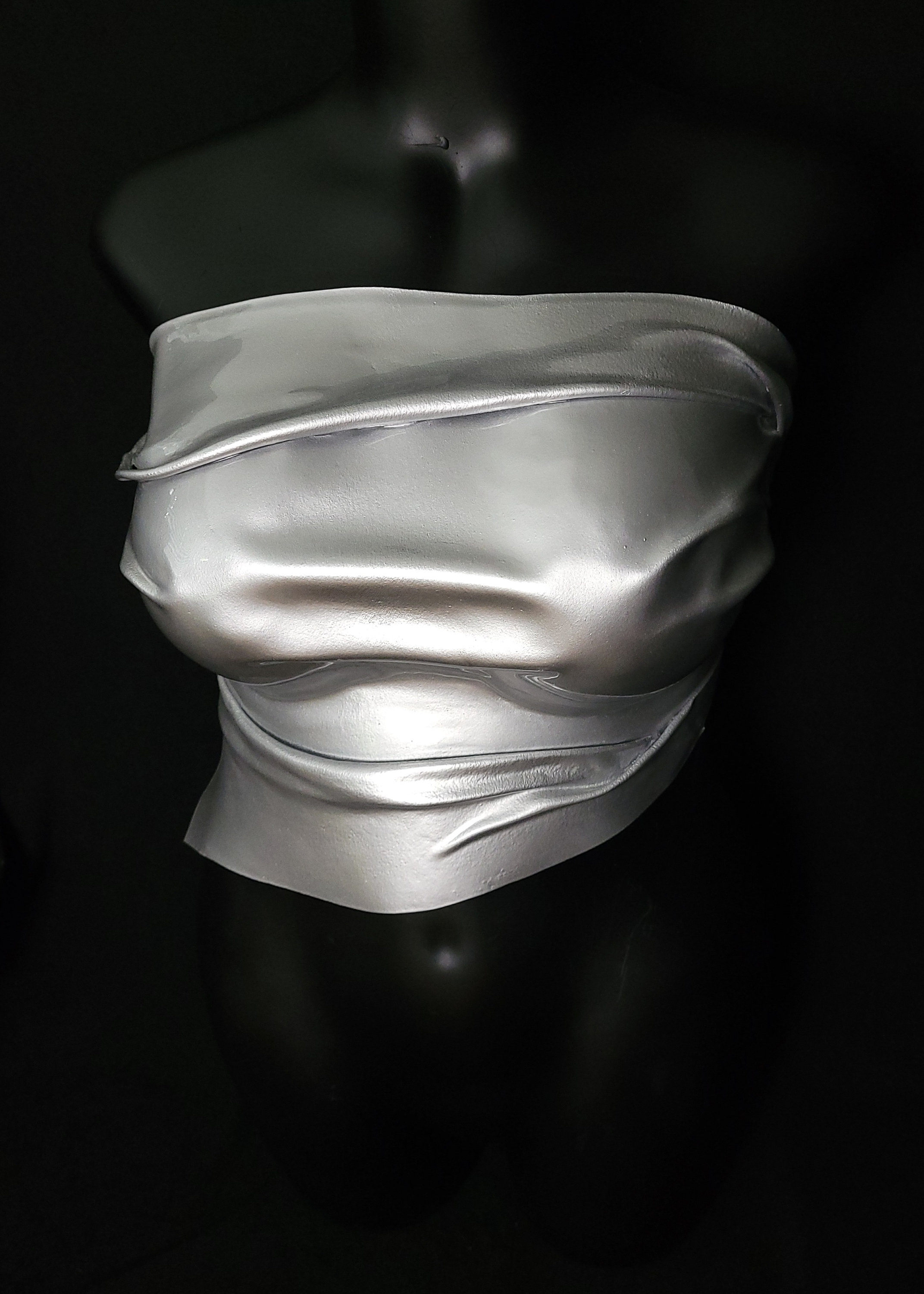 Fuller Size Armored Chrome Chest Plate for Women - Etsy