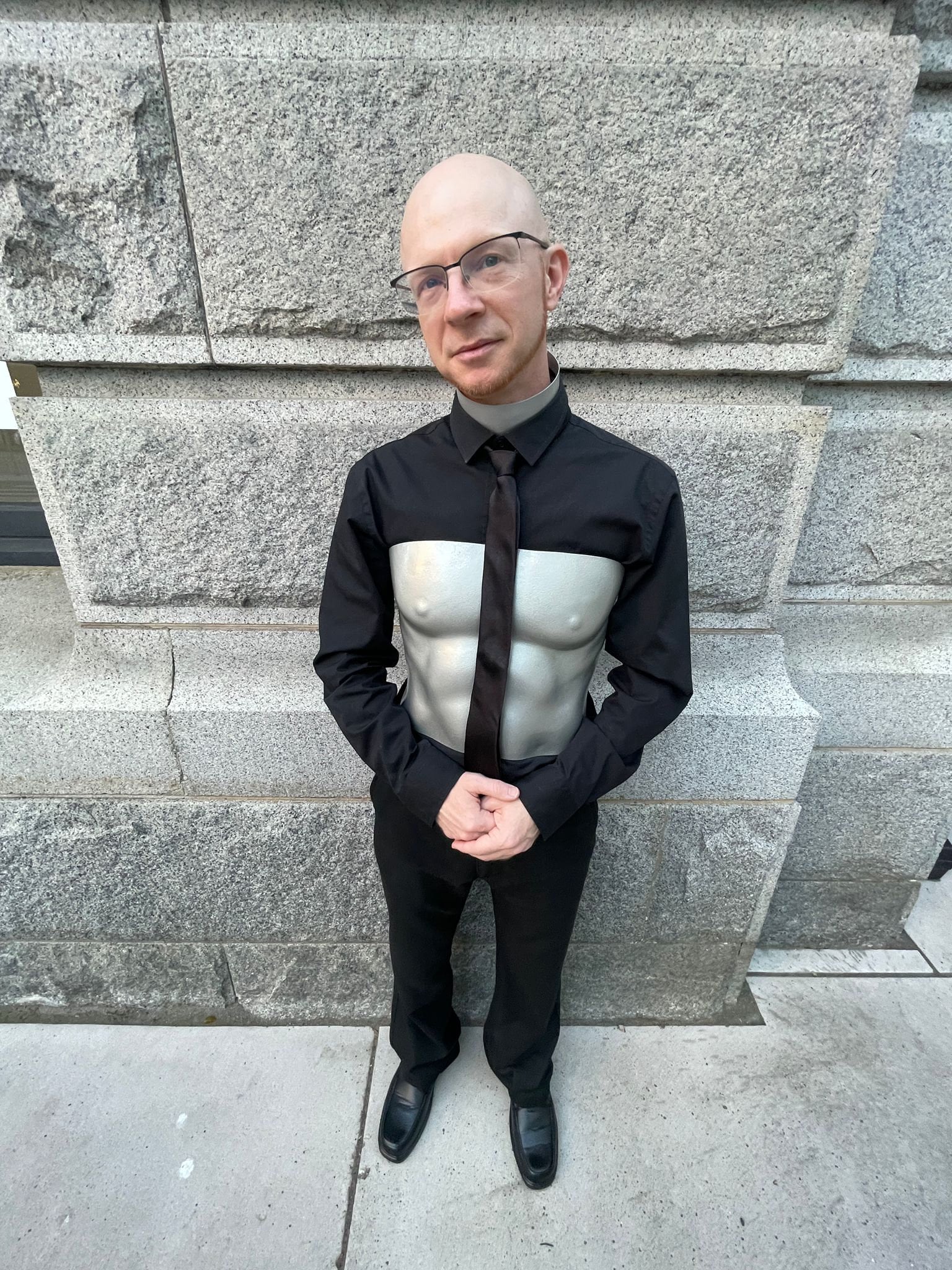 Men's Silver Waist Corset Chest Plate Armor Chrome - Etsy