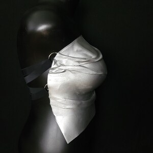 Fuller Size Armored Chrome Chest Plate for Women - Etsy