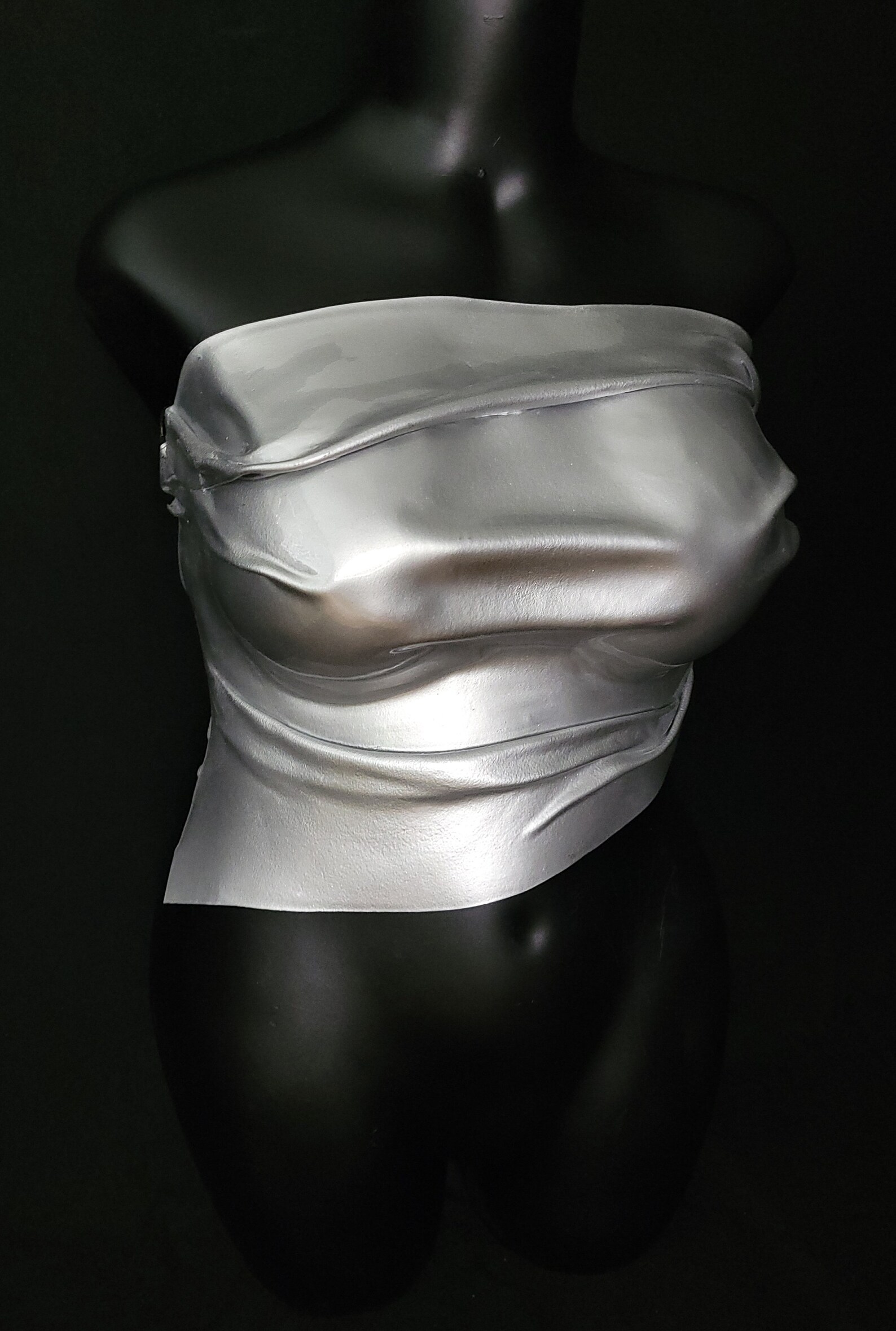 Fuller Size Armored Chrome Chest Plate for Women - Etsy