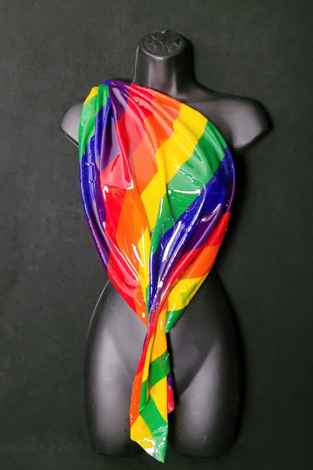Rainbow Pride Resin Corset Acrylic Blouse Top - Etsy