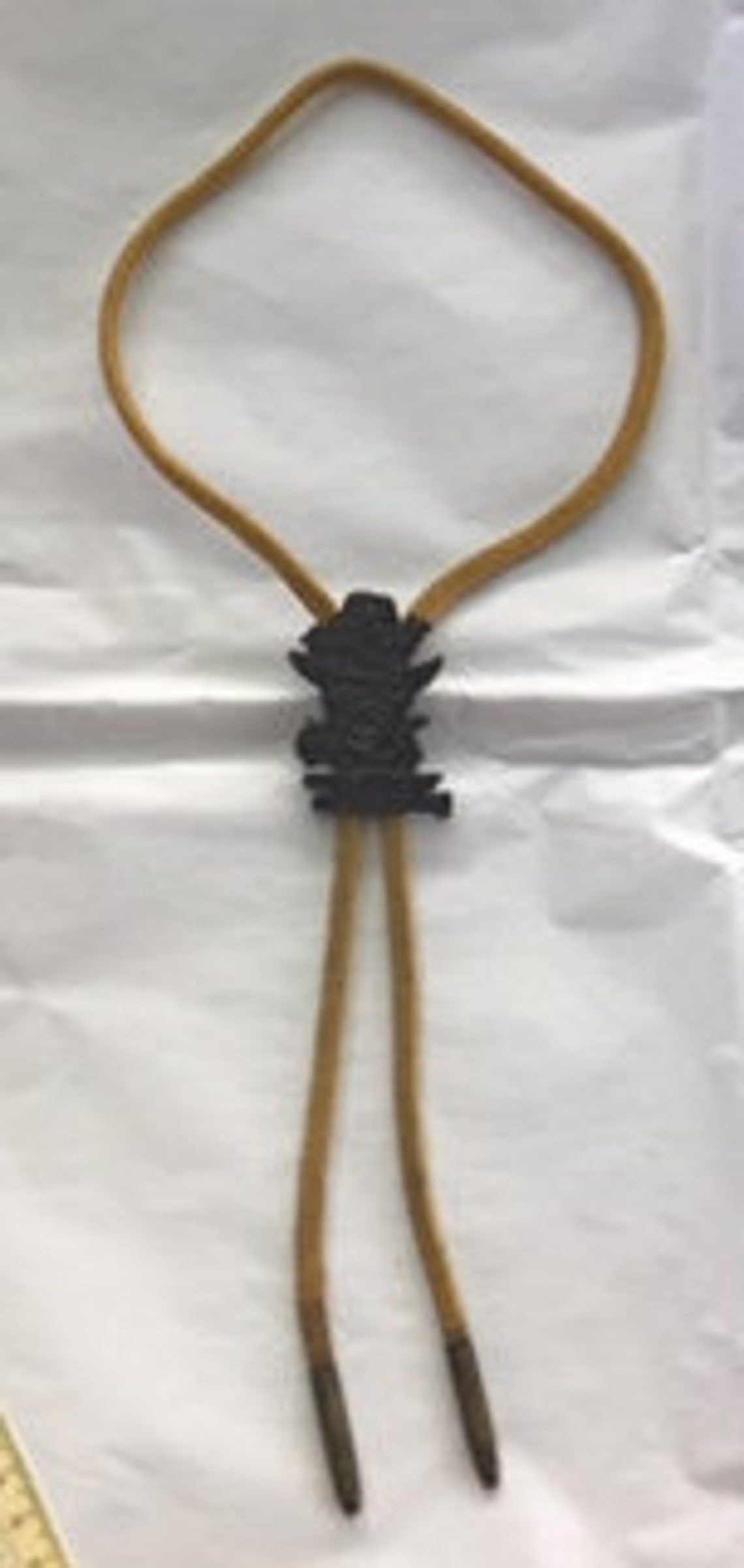 Western Rodeo Cowboy Calgary Stampede Bolo Yellow String Tie - Etsy Canada