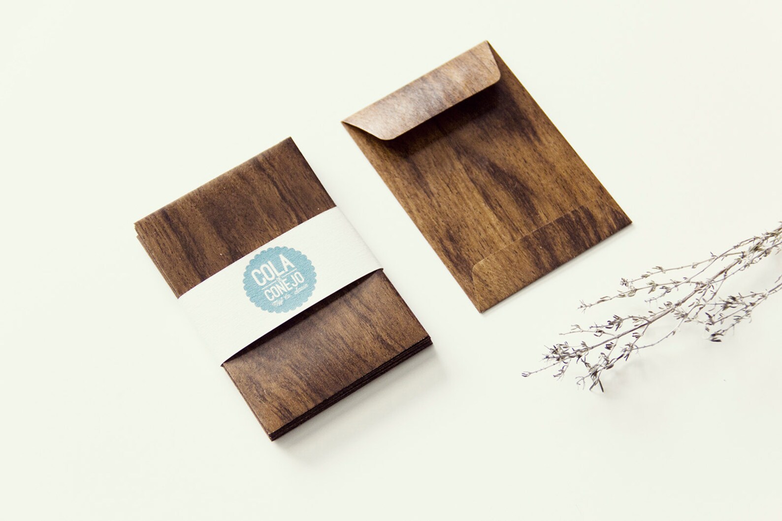 Paper Bag With Wood Look (mini) - Etsy