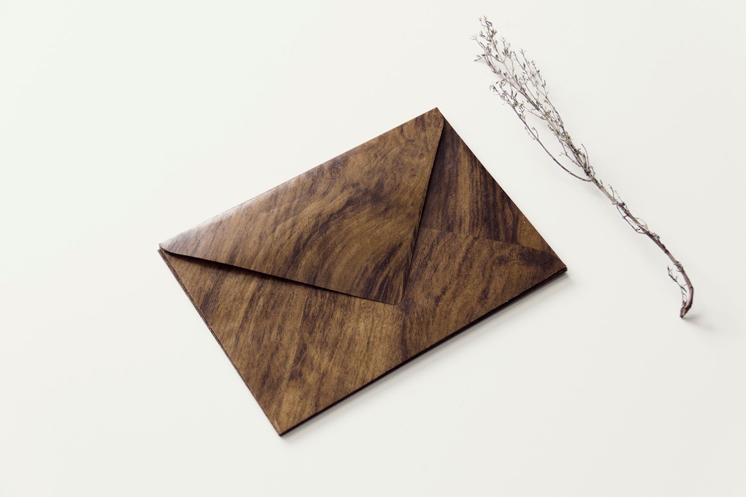 Envelope With Wood Look (big) - Etsy
