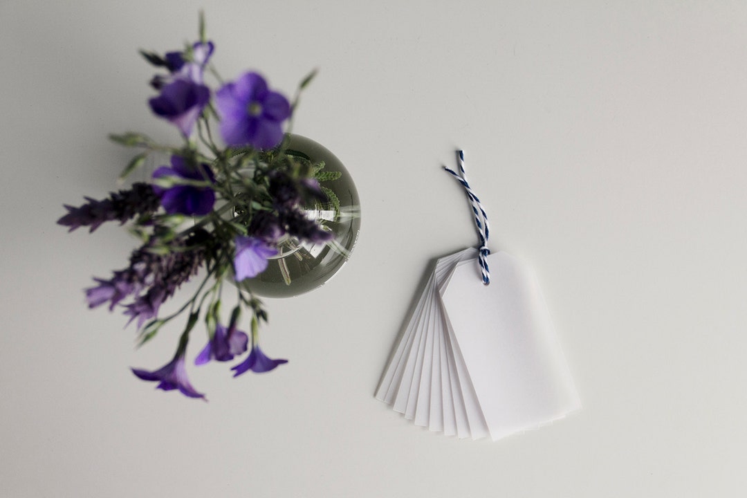 Vellum Tags - Translucent Gift Tags - Set of 10 - Etsy