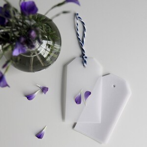 Vellum Tags - Translucent Gift Tags - Set of 10 - Etsy