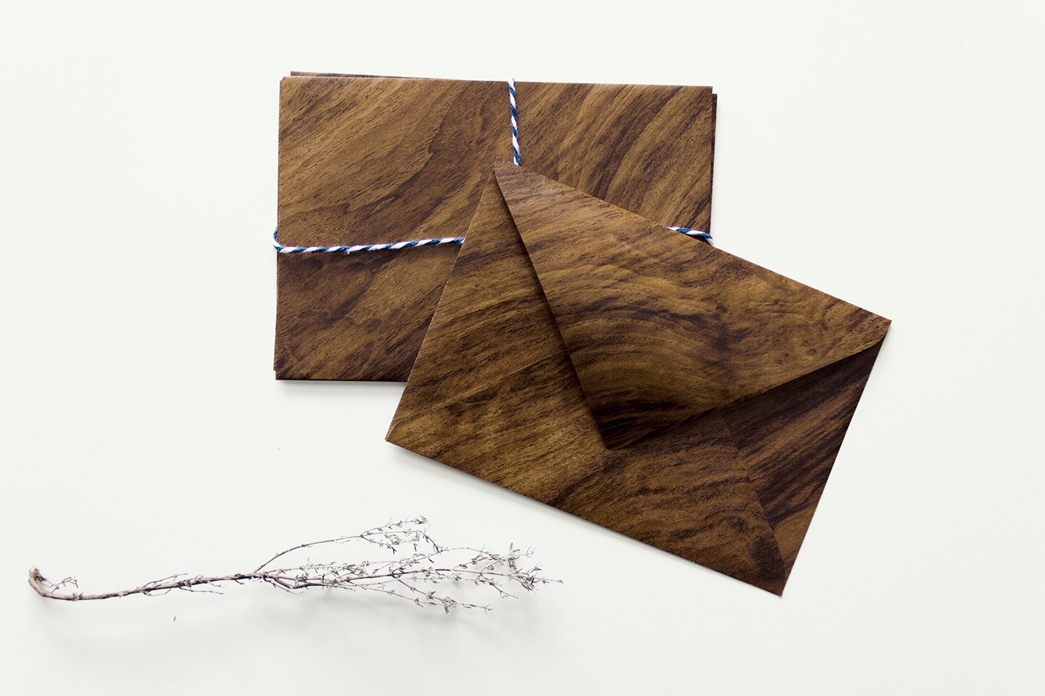 Envelope With Wood Look (big) - Etsy