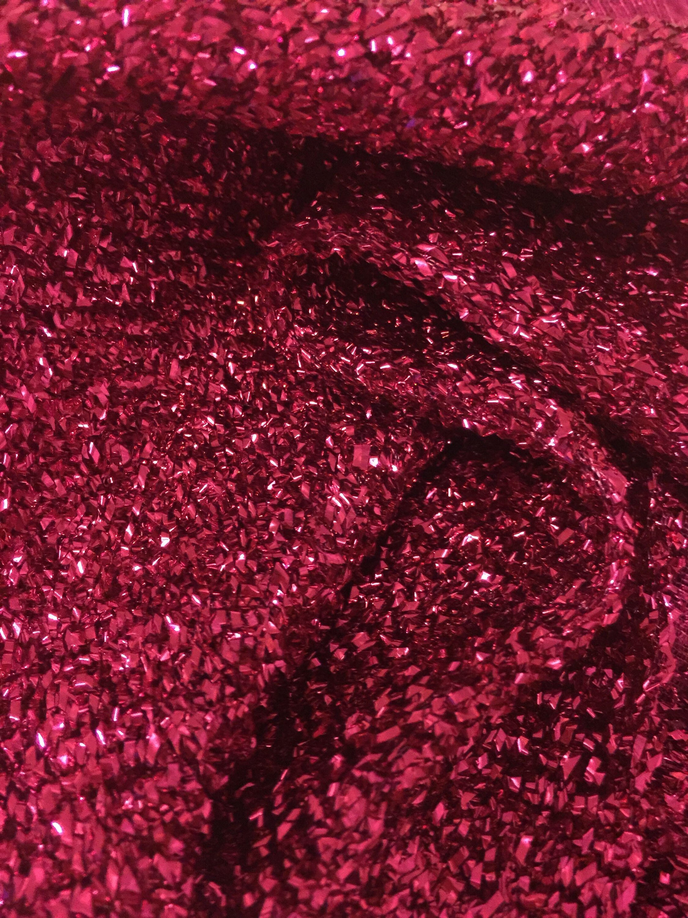 Midnight Sparkle fuchsia evening gown, one of a kind design - Etsy ...