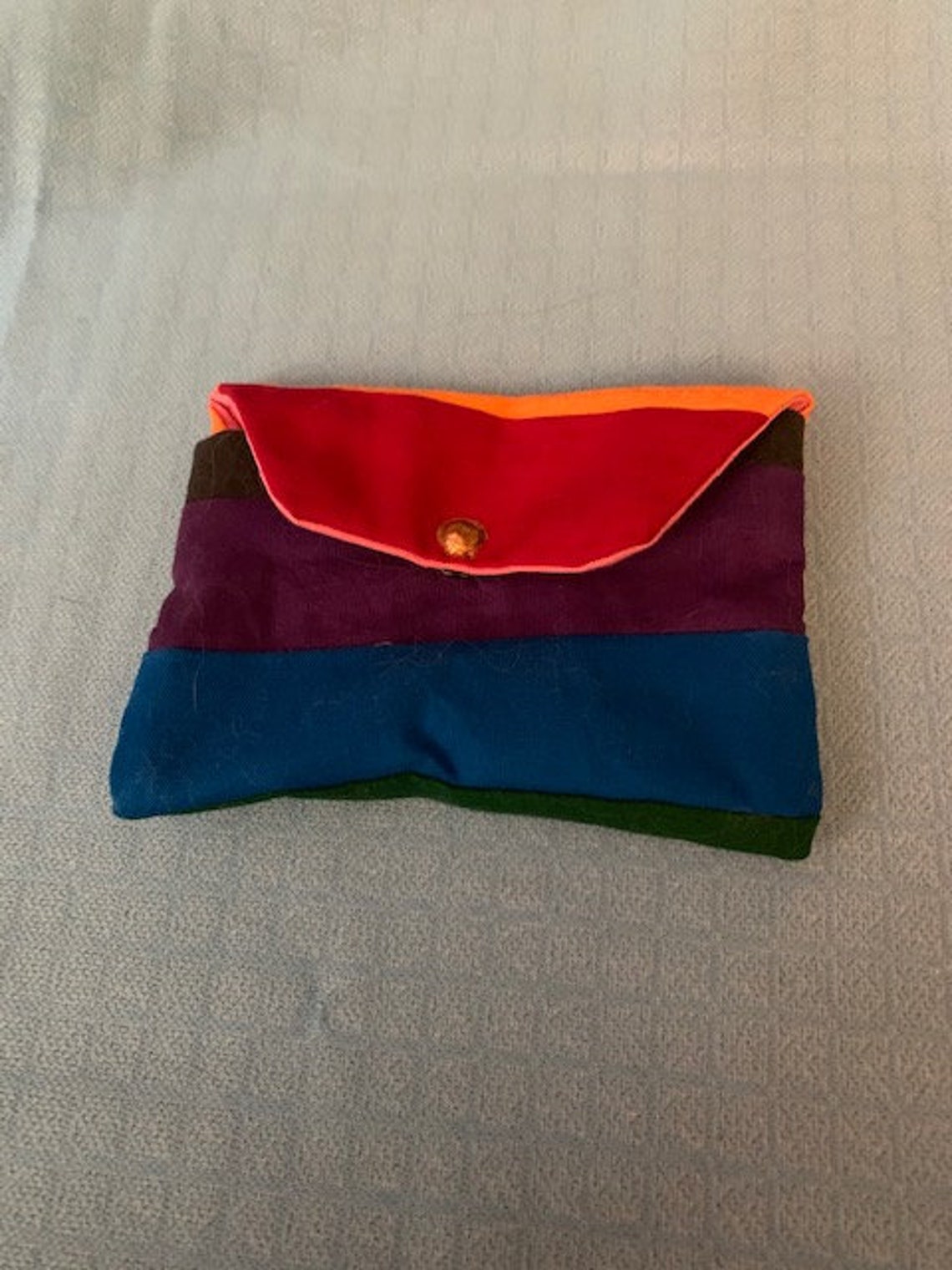 Rainbow Pouch - Etsy