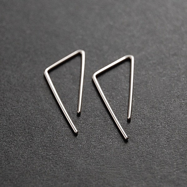 Triangle Earrings - Etsy