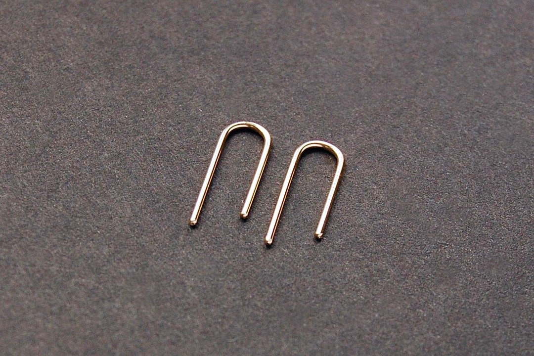 Small Threader Earrings Gold Filled Earrings, Sterling Silver Earrings ...