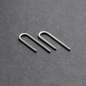 Small Threader Earrings - Gold Filled Earrings, Sterling Silver ...