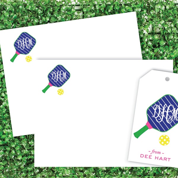 Pickleball Monogram Svg - Etsy