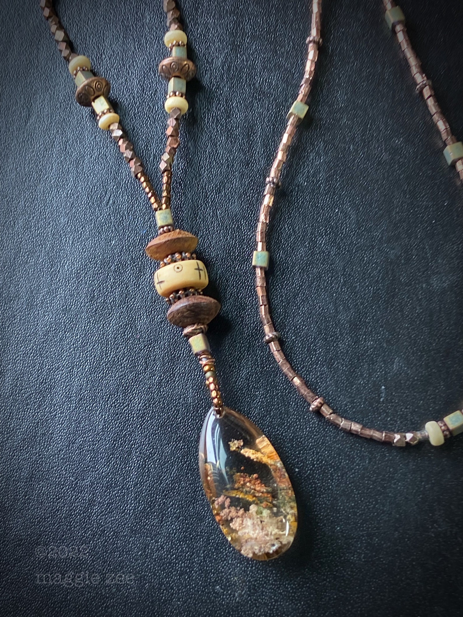 Garden Quartz Amulet Necklace - Etsy
