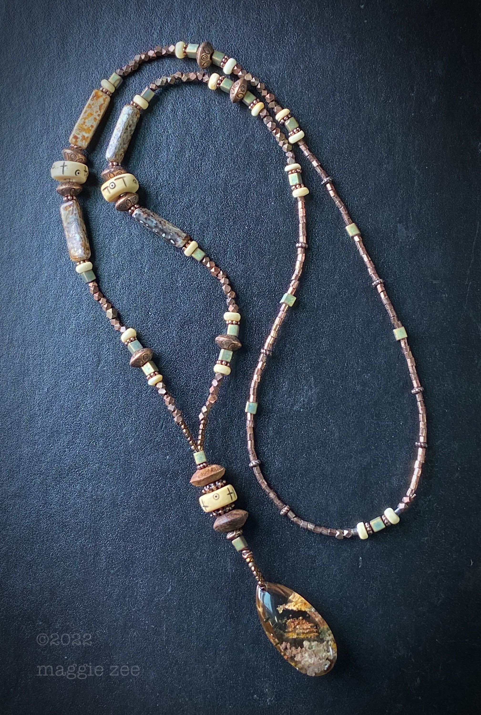 Garden Quartz Amulet Necklace - Etsy