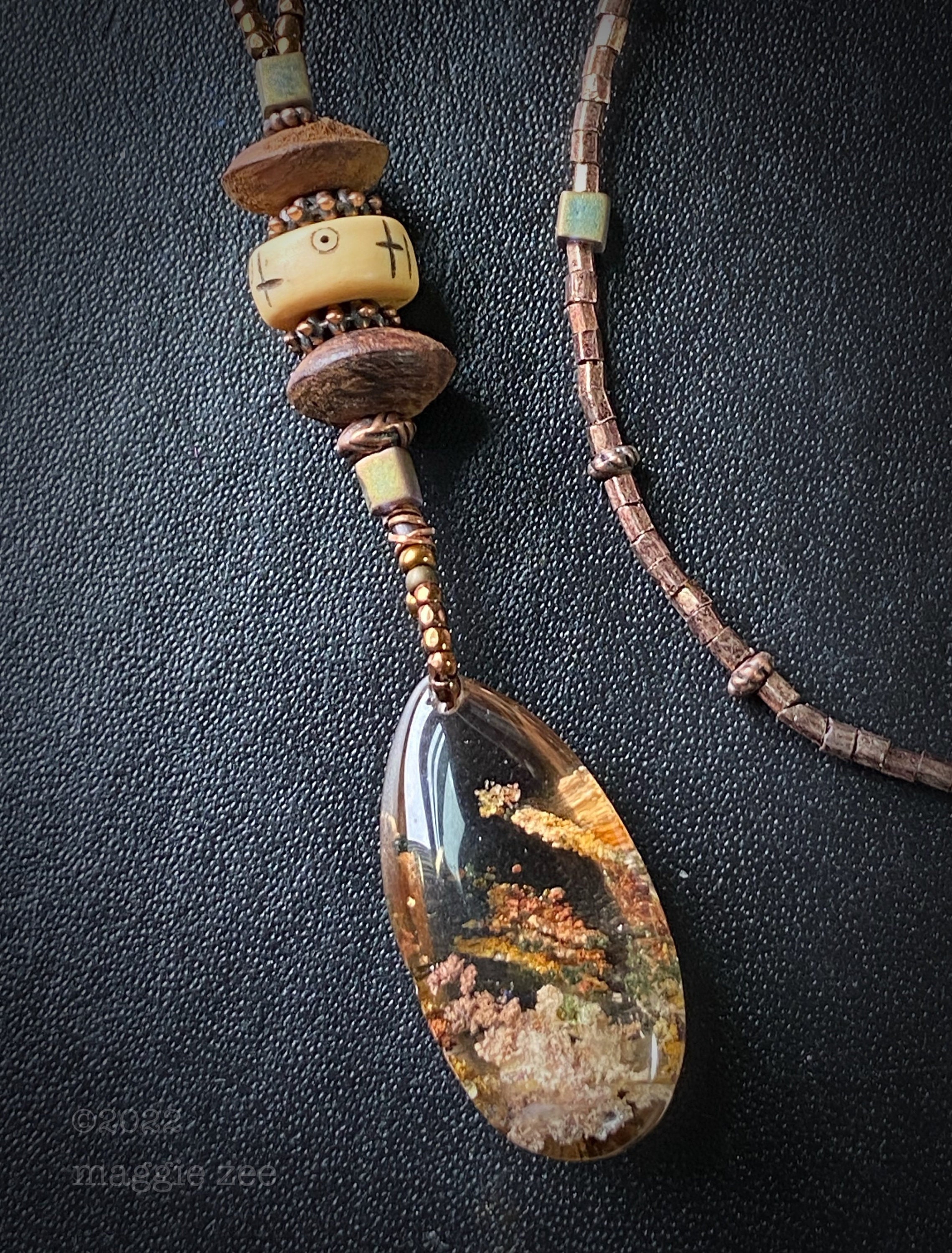 Garden Quartz Amulet Necklace - Etsy