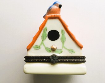 Porcelain Bluebird - Etsy
