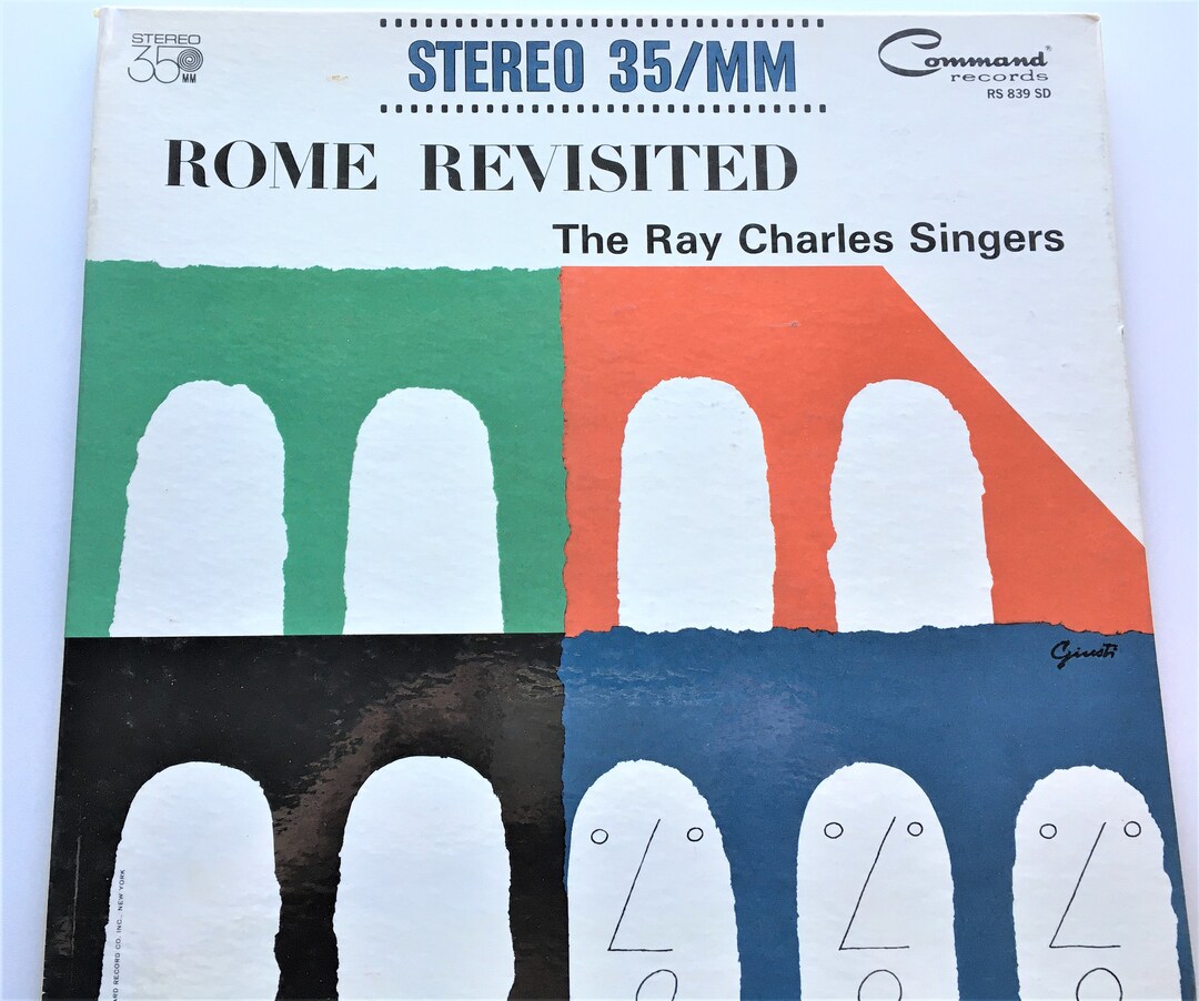 Enoch Light|ray Charles Singers|rome Revisited|white Label|vintage ...