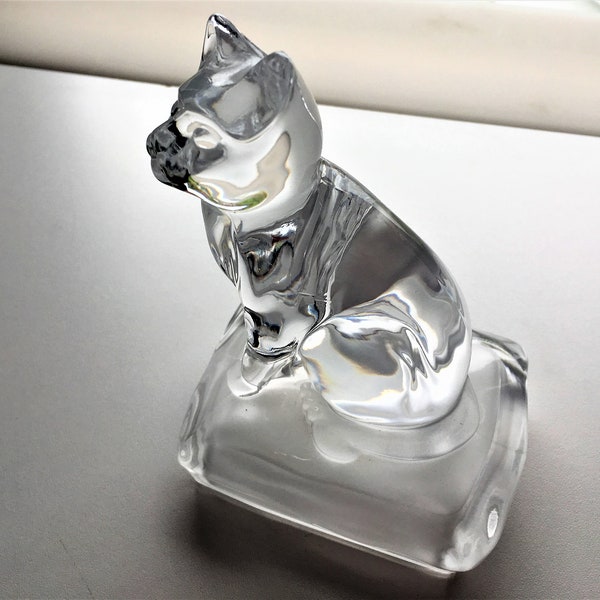Glass Cat Figurines - Etsy
