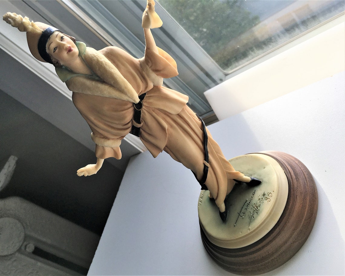 Vittorio Tessaro Figurinecontessa Parisienne 1914female - Etsy