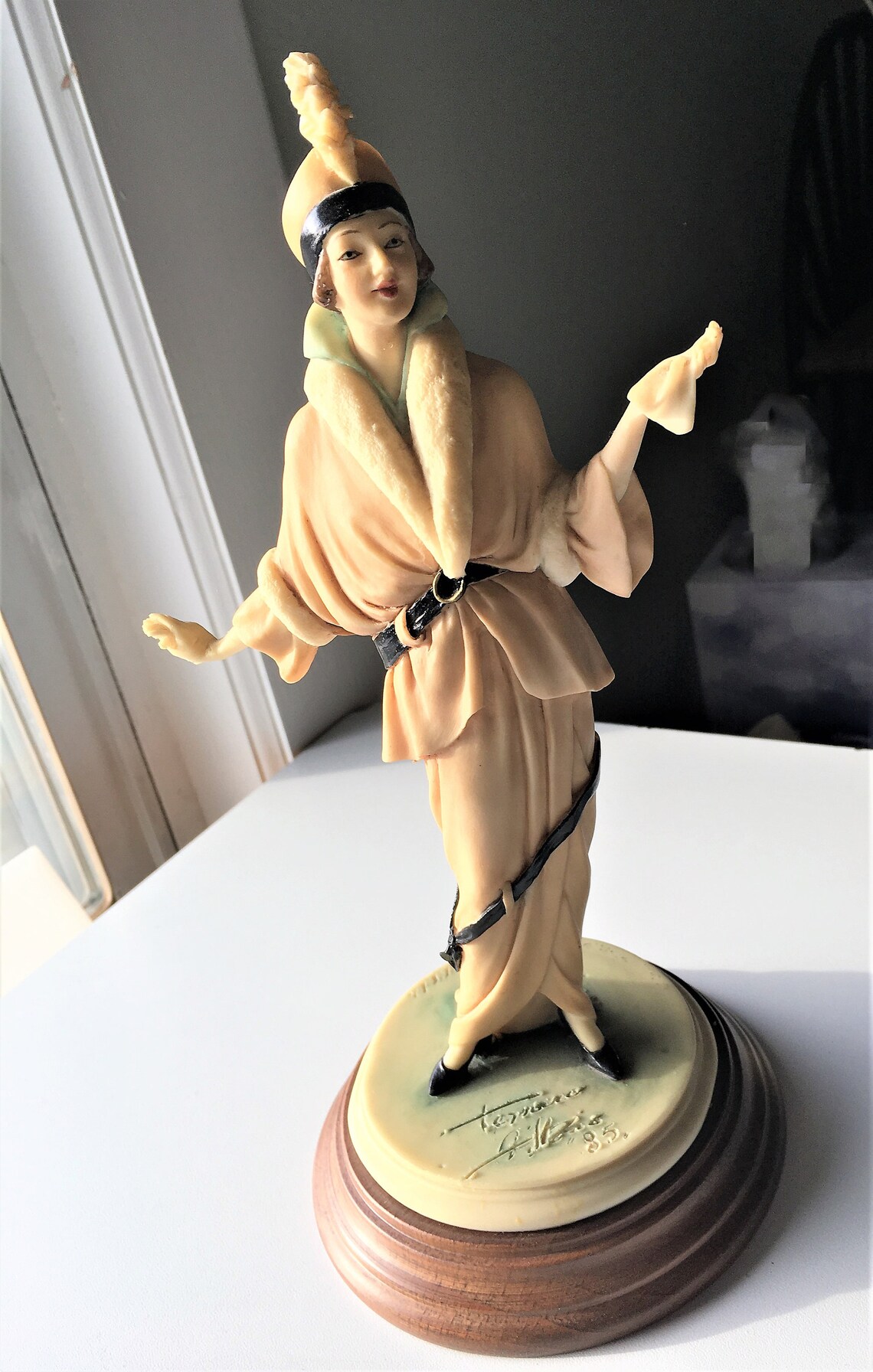 Vittorio Tessaro Figurinecontessa Parisienne 1914female - Etsy