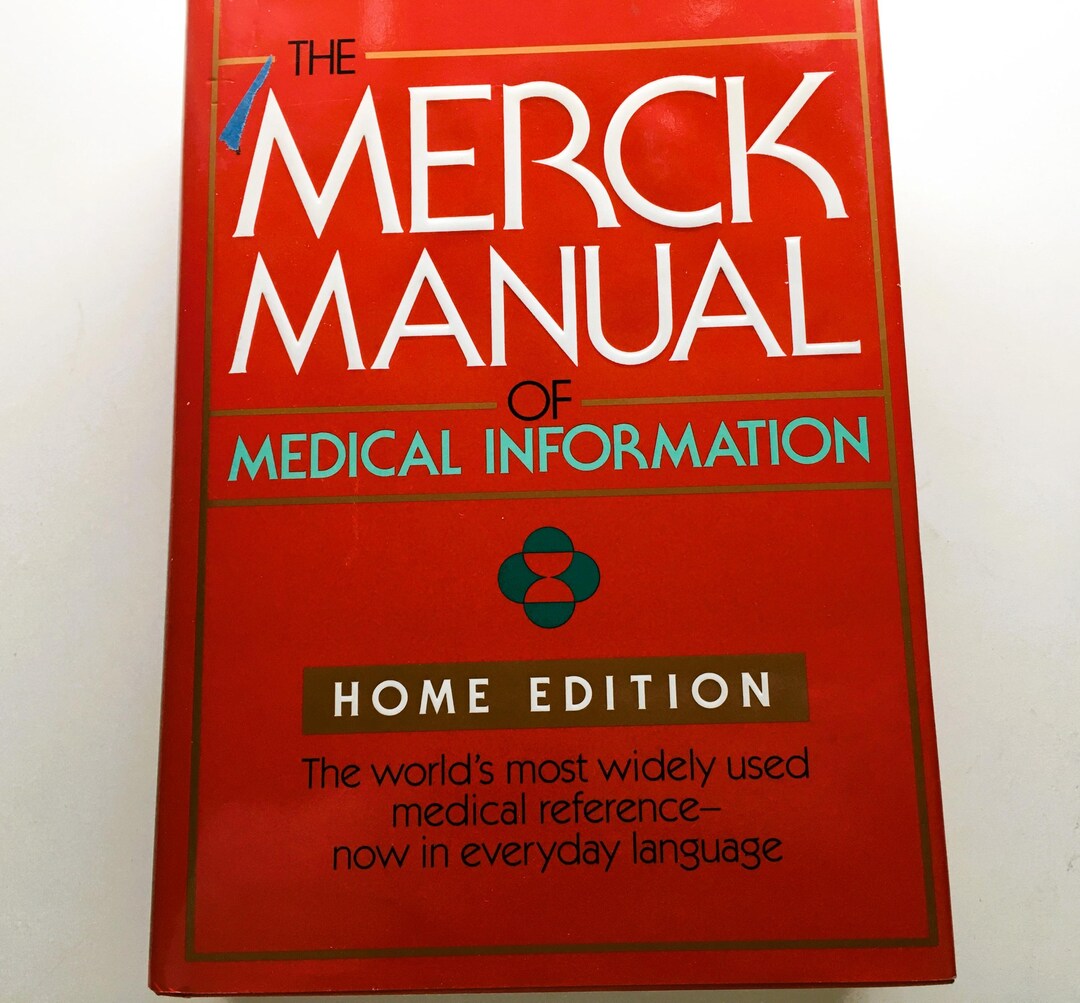The Merck Manual|medical Reference Book|home Edition|1997 - Etsy