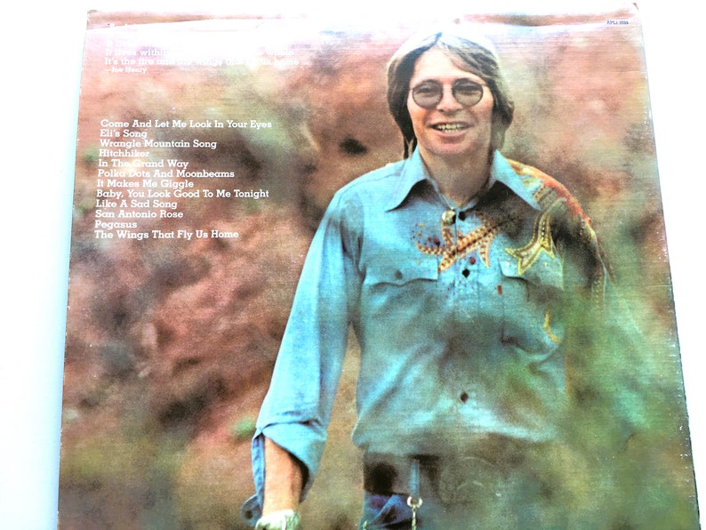 John Denver Albumspiritvintage Vinyl LP Recordrca | Etsy