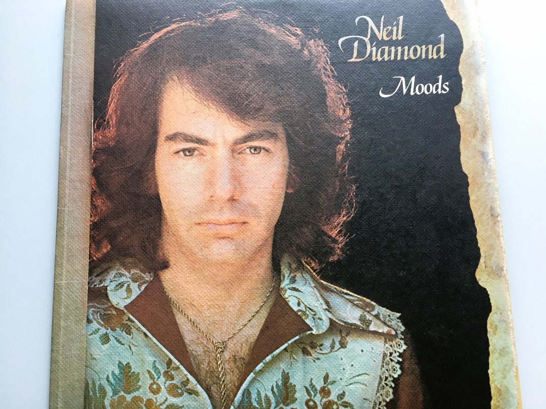 Neil Diamond LP Record; "moods"; 93136; MCA Records; 1972; EX - Etsy