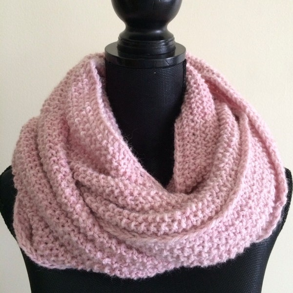 Pink Infinity Scarf - Etsy