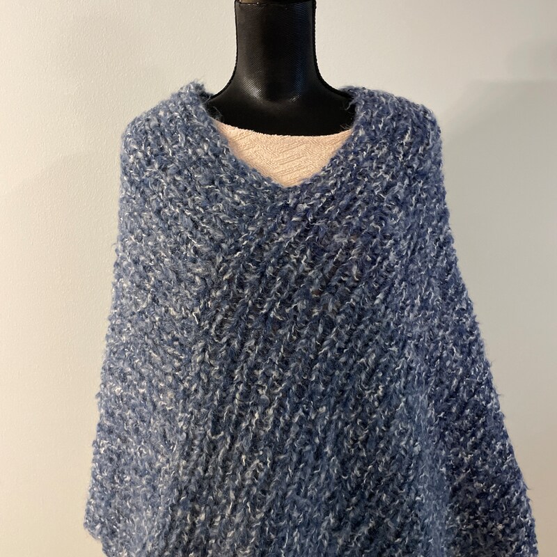 Sweater Poncho - Etsy