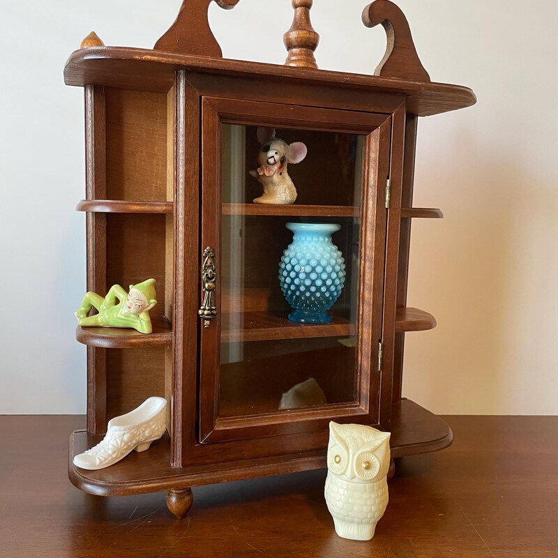 Small Curio Cabinet - Etsy