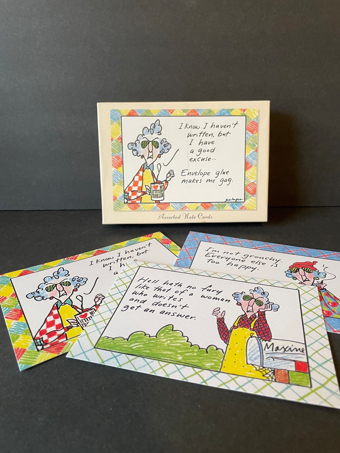 Vintage Shoebox Maxine Humorous Note Cards, NOS Hallmark Cards - Etsy