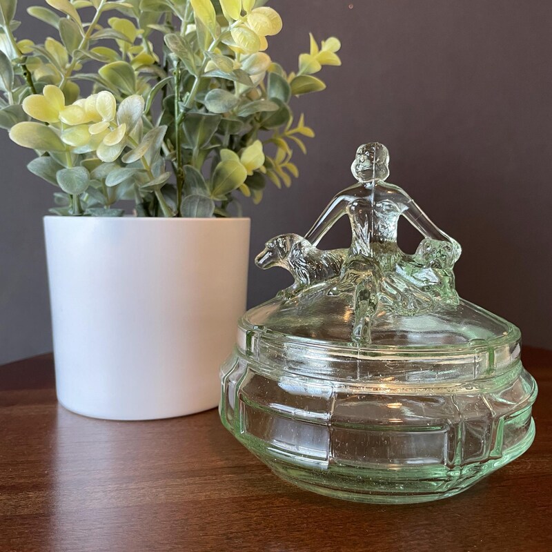 Powder Puff Jar - Etsy