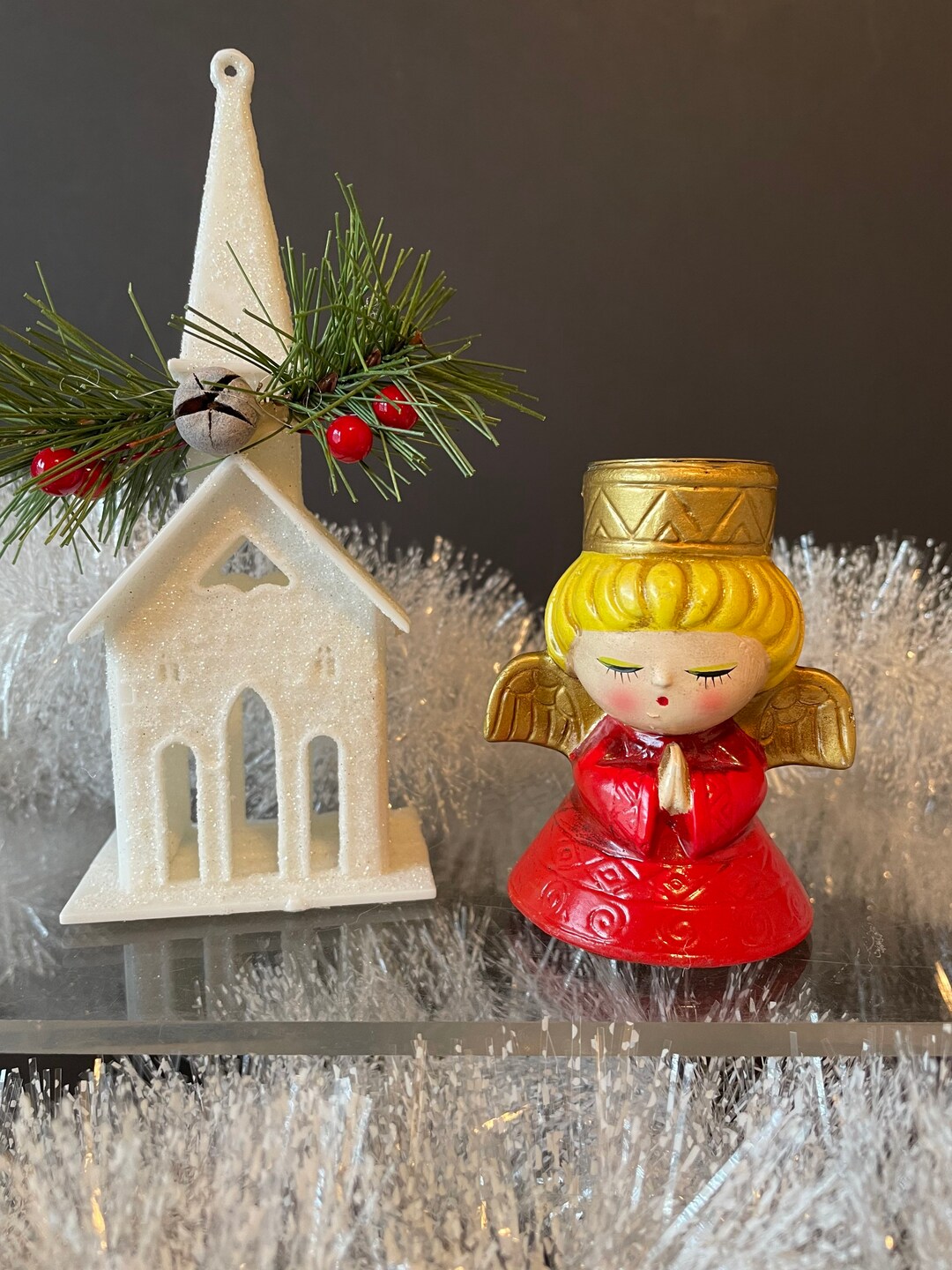 Vintage Wolin Candle Angel, Praying Angel, Japan Collectibles - Etsy