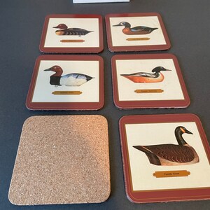 Vintage Decoy Duck Coaster Set, Original Box With Six Coasters - Etsy