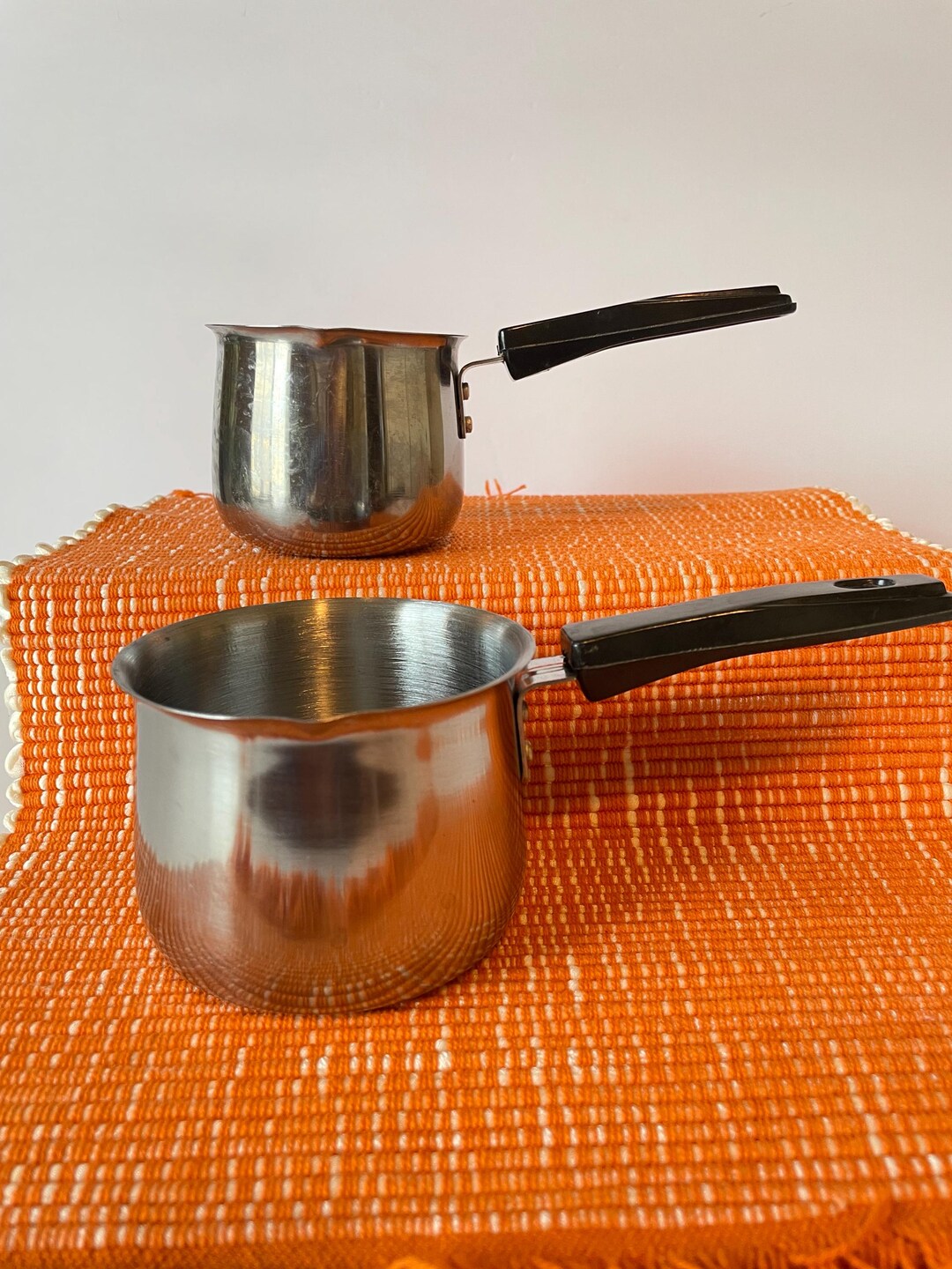 Vintage Metal Butter Warming Pans, Sold as a Set of Two - Etsy