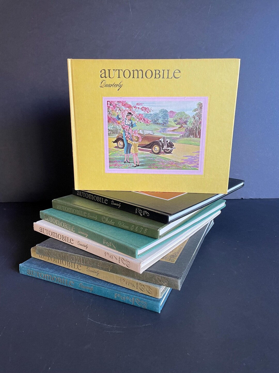 Vintage 1960's & 1970's Automobile Quarterly Books, Sold in a Lot of 8 ...