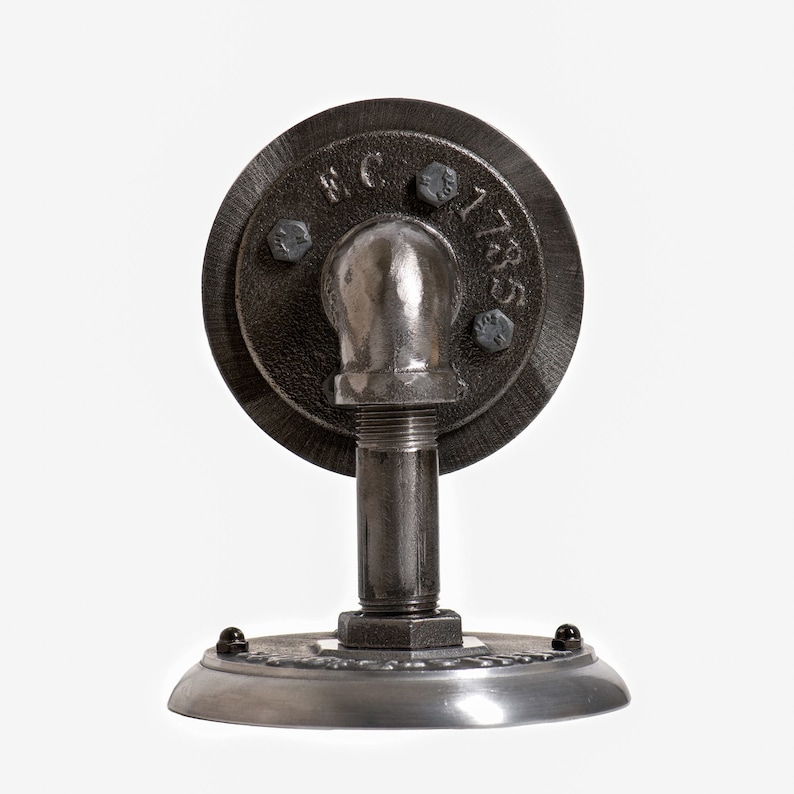 Industrial Wall Sconce: Handcrafted Vintage Steampunk Pipe Lamp With ...