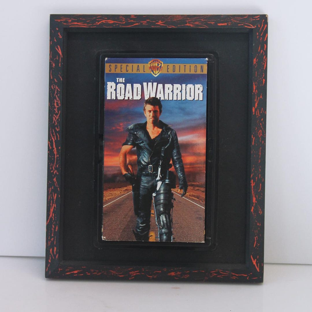 Custom VHS Frame With the Road Warrior - Etsy