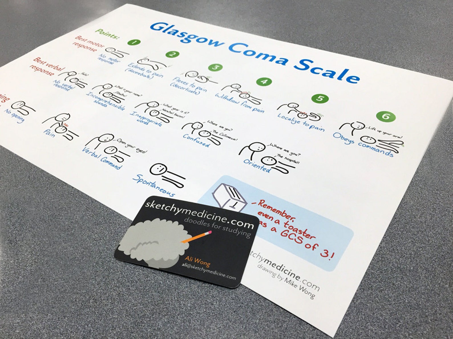 GCS Poster 11x17 | Etsy