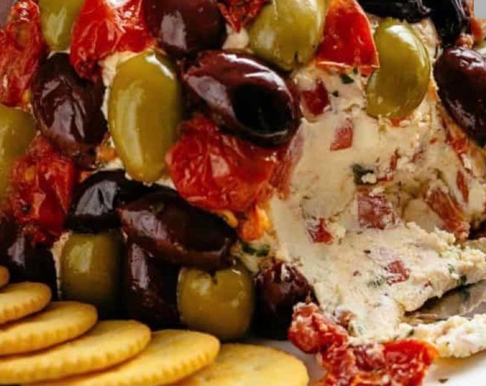 Triple Olive Cheese Spread - Etsy